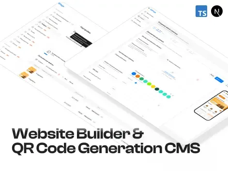 Admin Dashboard - CMS & QR Code Generator for Web
